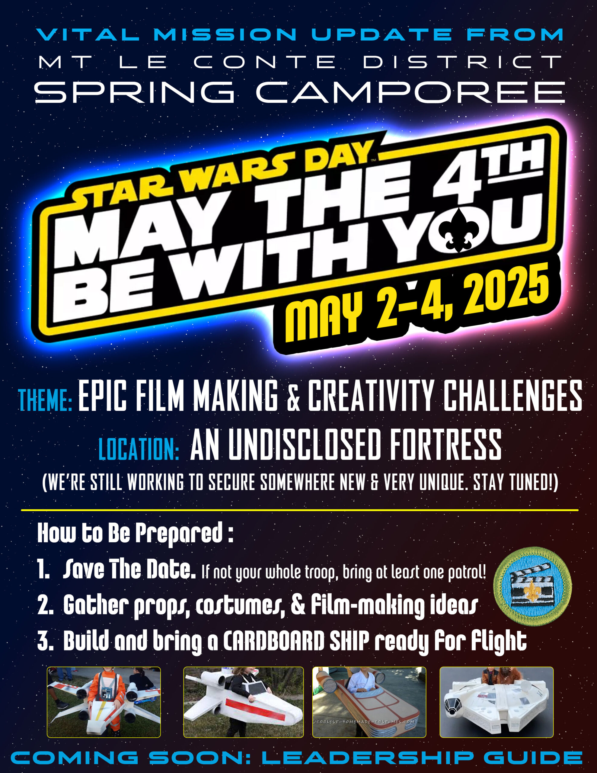 Great Smoky Mountain Council - Star Wars Mount Le Conte Spring Camporee